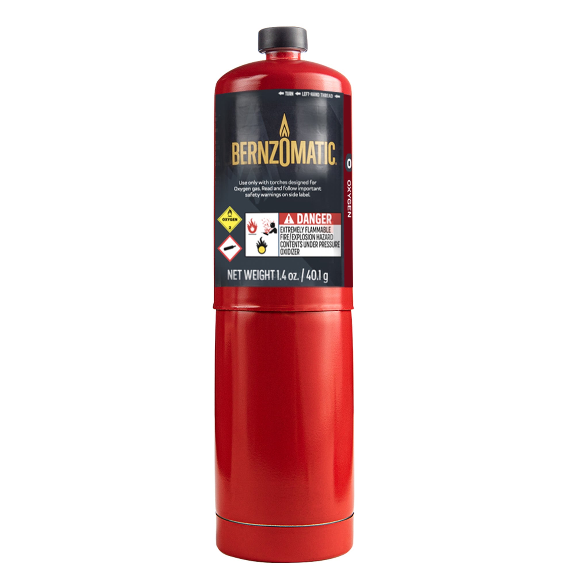 1.4 oz. Oxygen Hand Torch Cylinder – Bernzomatic