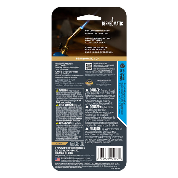 Classic Brass Torch – Bernzomatic
